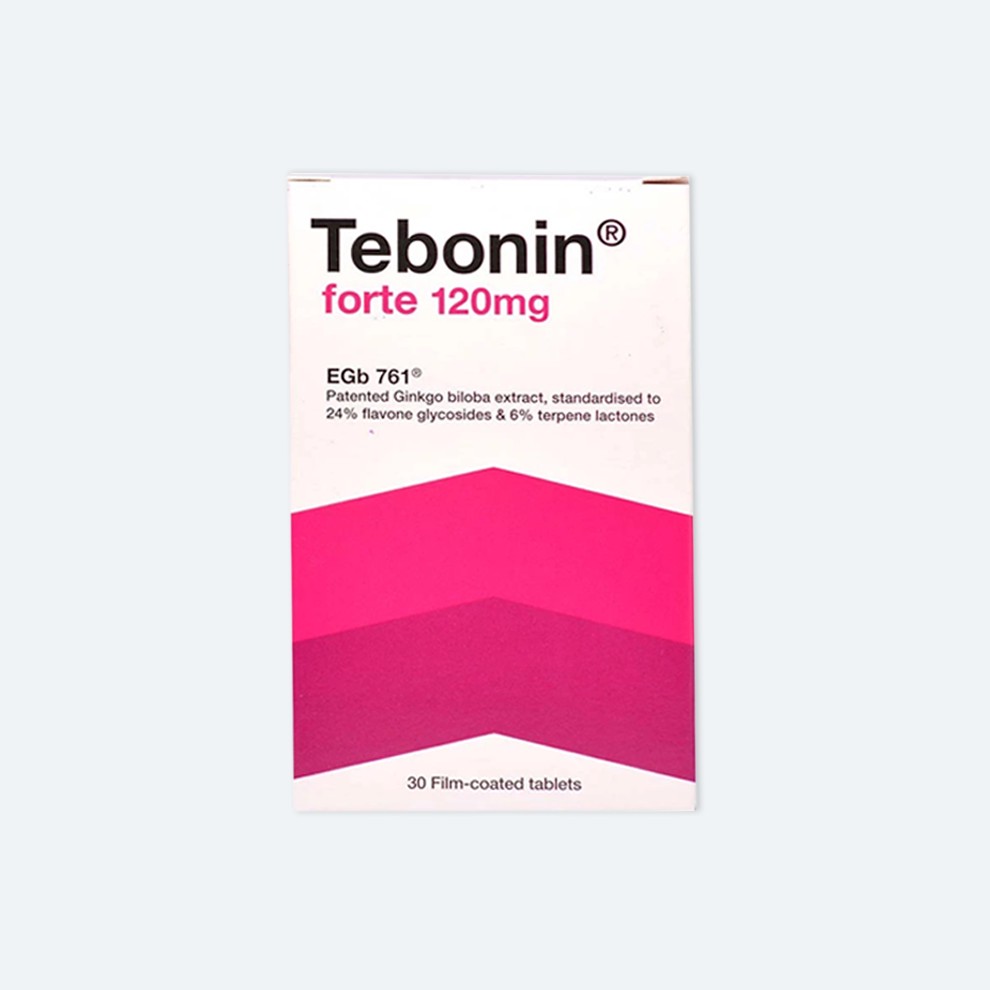 TEBONIN 120MG FILM-COATED TAB 30'S - Manadr