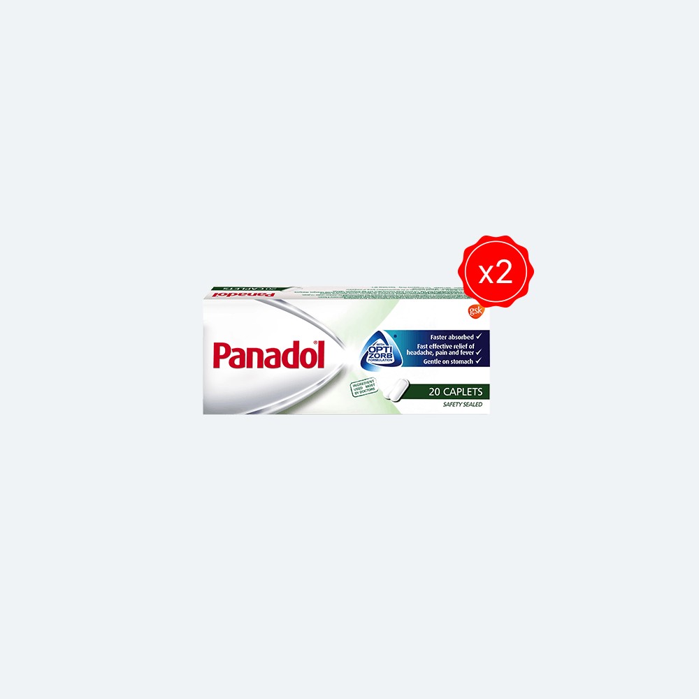 [BUNDLE OF 2] PANADOL OPTIZORB REGULAR 20'S - Manadr