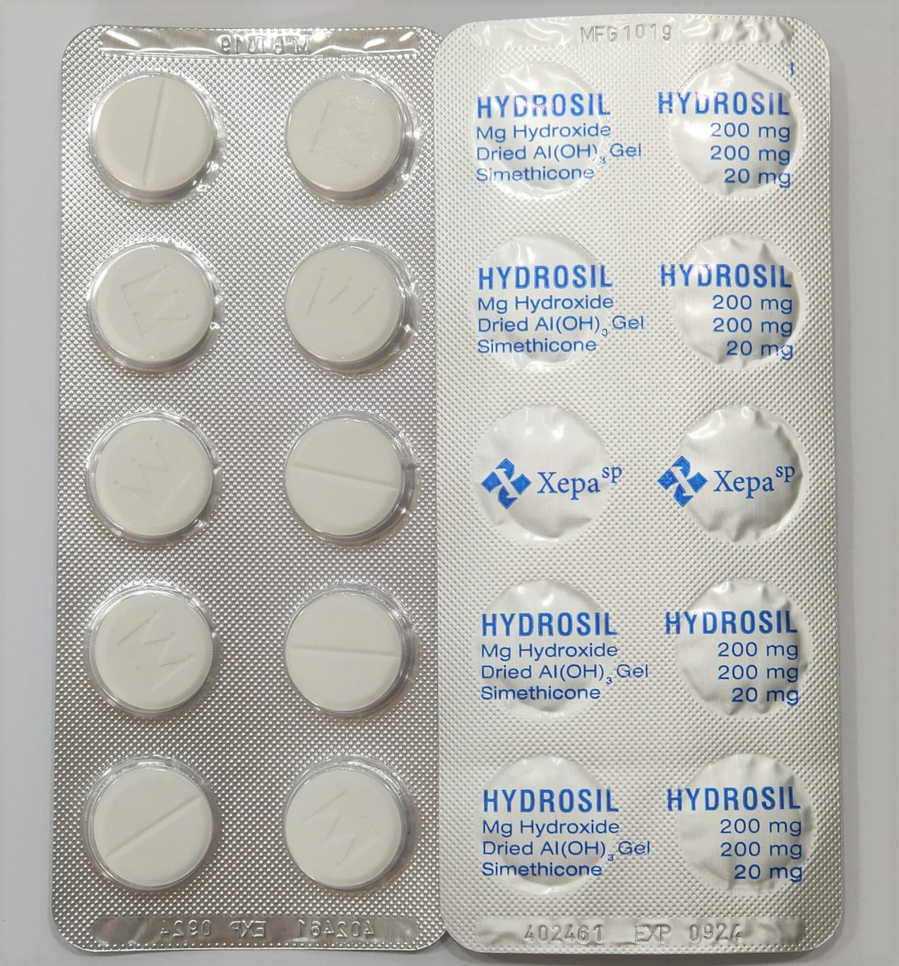 HYDROSIL TAB 100'S - Manadr