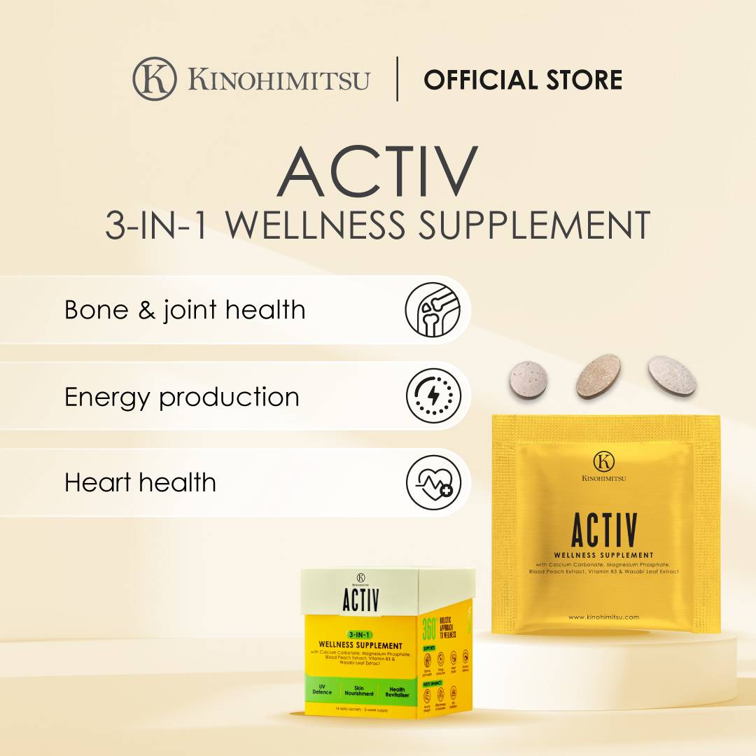 Kinohimitsu 3-in-1 supplement Activ 14's - Manadr
