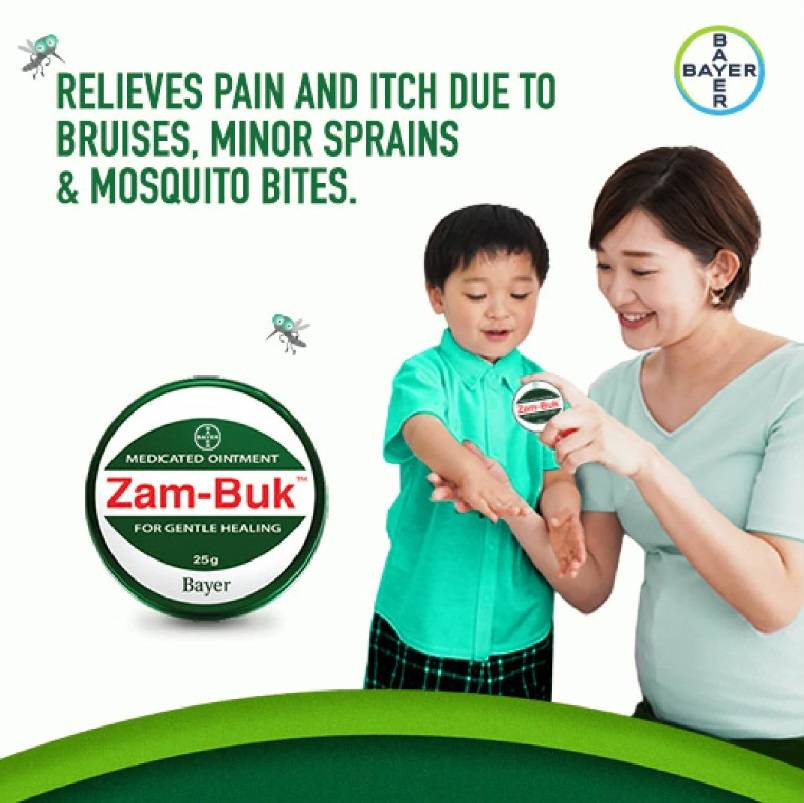 ZAMBUK Medicated Ointment 25g - provide relief of the itchiness - Manadr