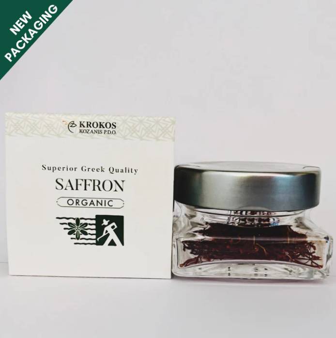 Botana & Tea - Organic Greek Red Saffron 1g (Filament) - Manadr