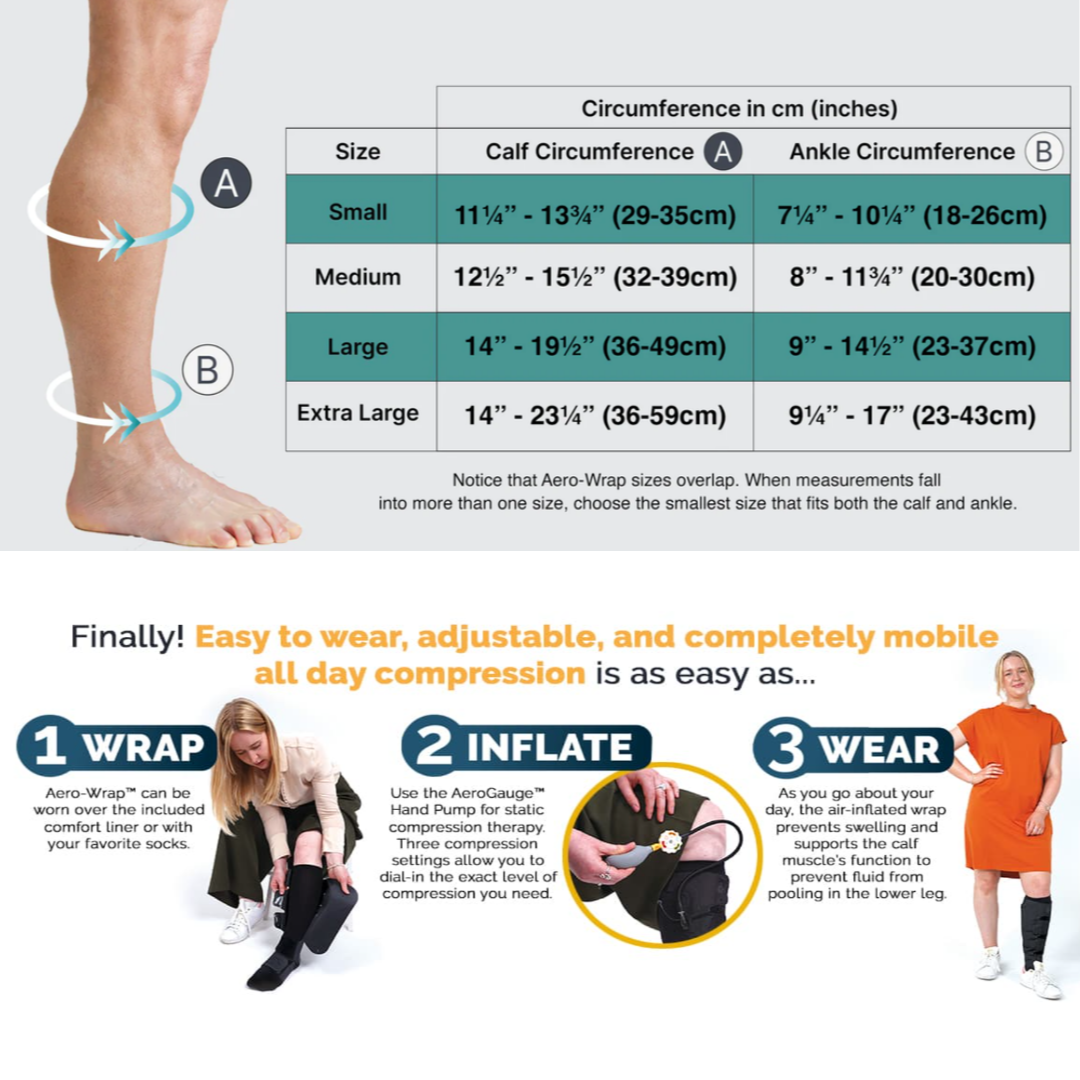 Aero-Wrap Compression System - S / M / L / XL - Manadr