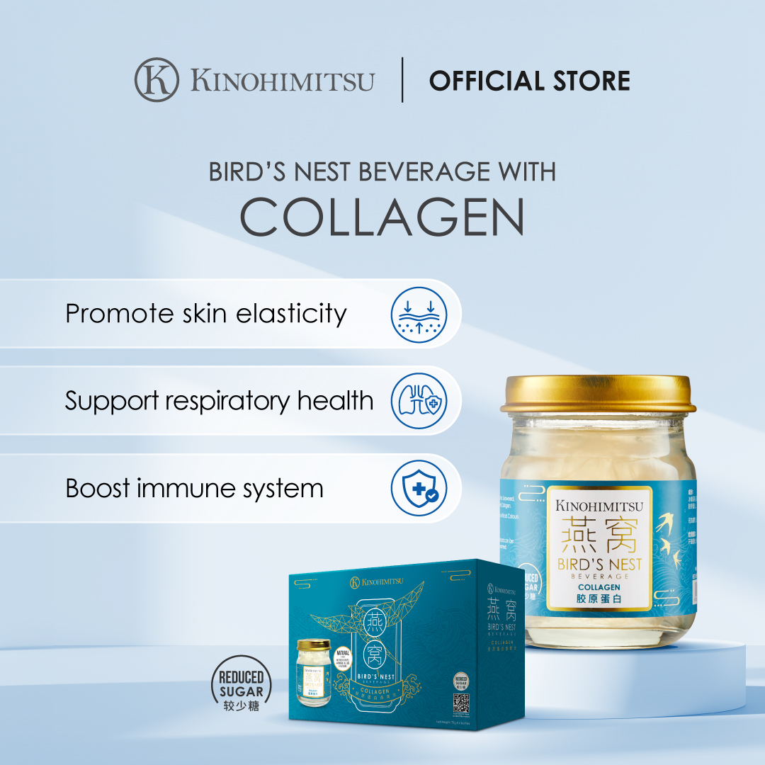 Kinohimitsu Bird's Nest with Collagen 6's - Manadr