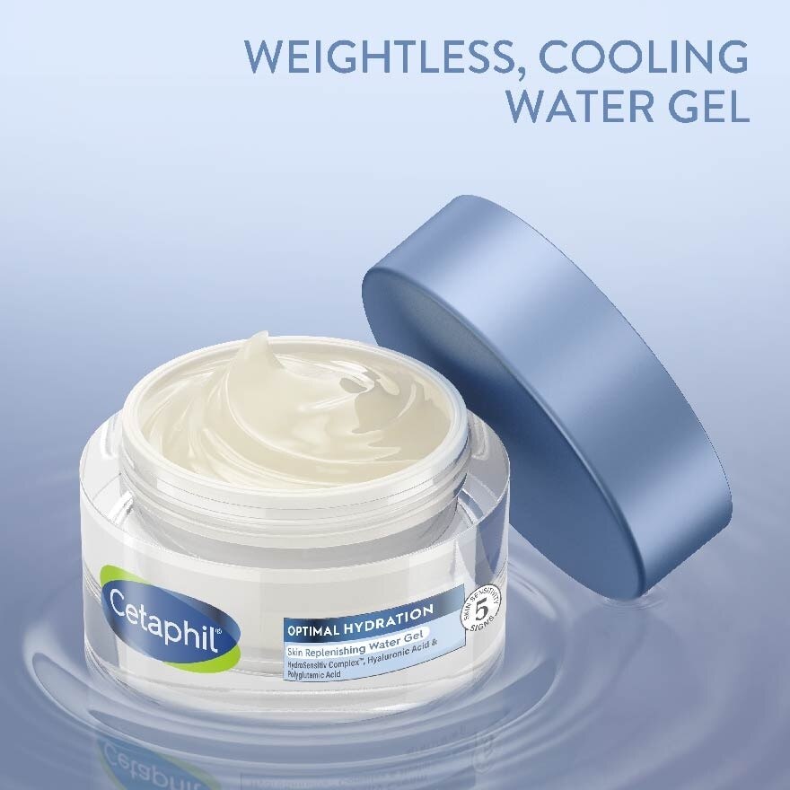 Cetaphil Optimal Hydration Skin Replenishing Water Gel 48g - Manadr
