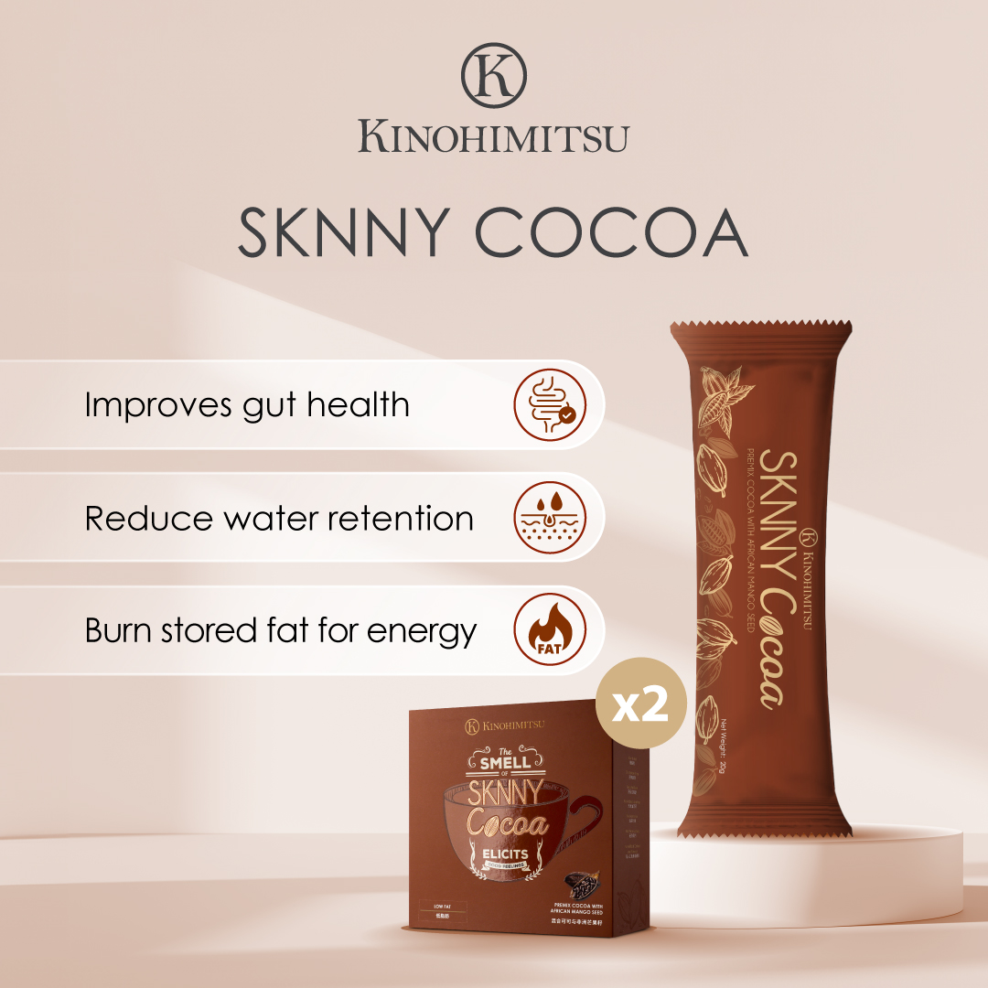 [Bundle of 2] Kinohimitsu SKNNY Cocoa 14's - Manadr