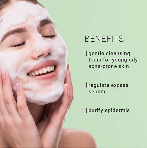 Gamarde Sebo Foaming Cleanser 160ml - For Acne & Oily Skin - Manadr