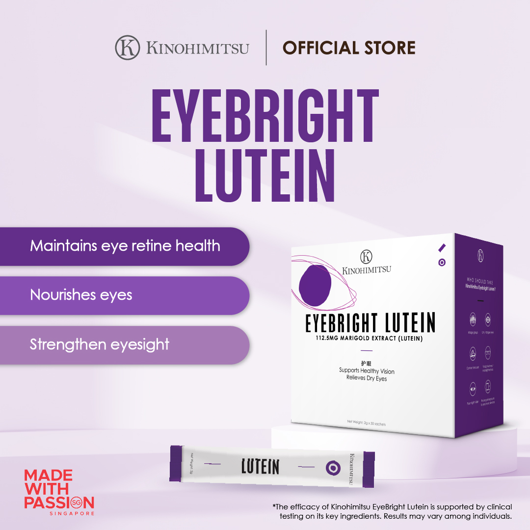 Kinohimitsu Eyebright Lutein 30's - Manadr