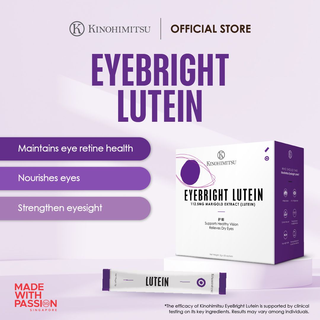 Kinohimitsu Eyebright Lutein 30's - Manadr
