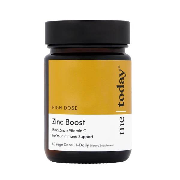 me | today Zinc Boost (60 Vege Caps) - 15 mg Zinc + Vitamin C | For ...