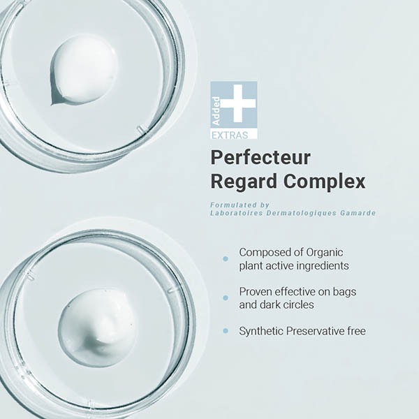 Gamarde Organic Hydrating Eye Cream 20g - For Dry, Sensitive eyes - Manadr