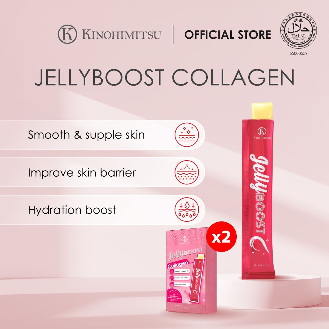 [Bundle of 2] Kinohimitsu JellyBoost Collagen 15's - Manadr