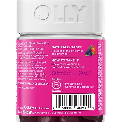 OLLY ACTIVE IMMUNITY (BERRY) 45S - Manadr